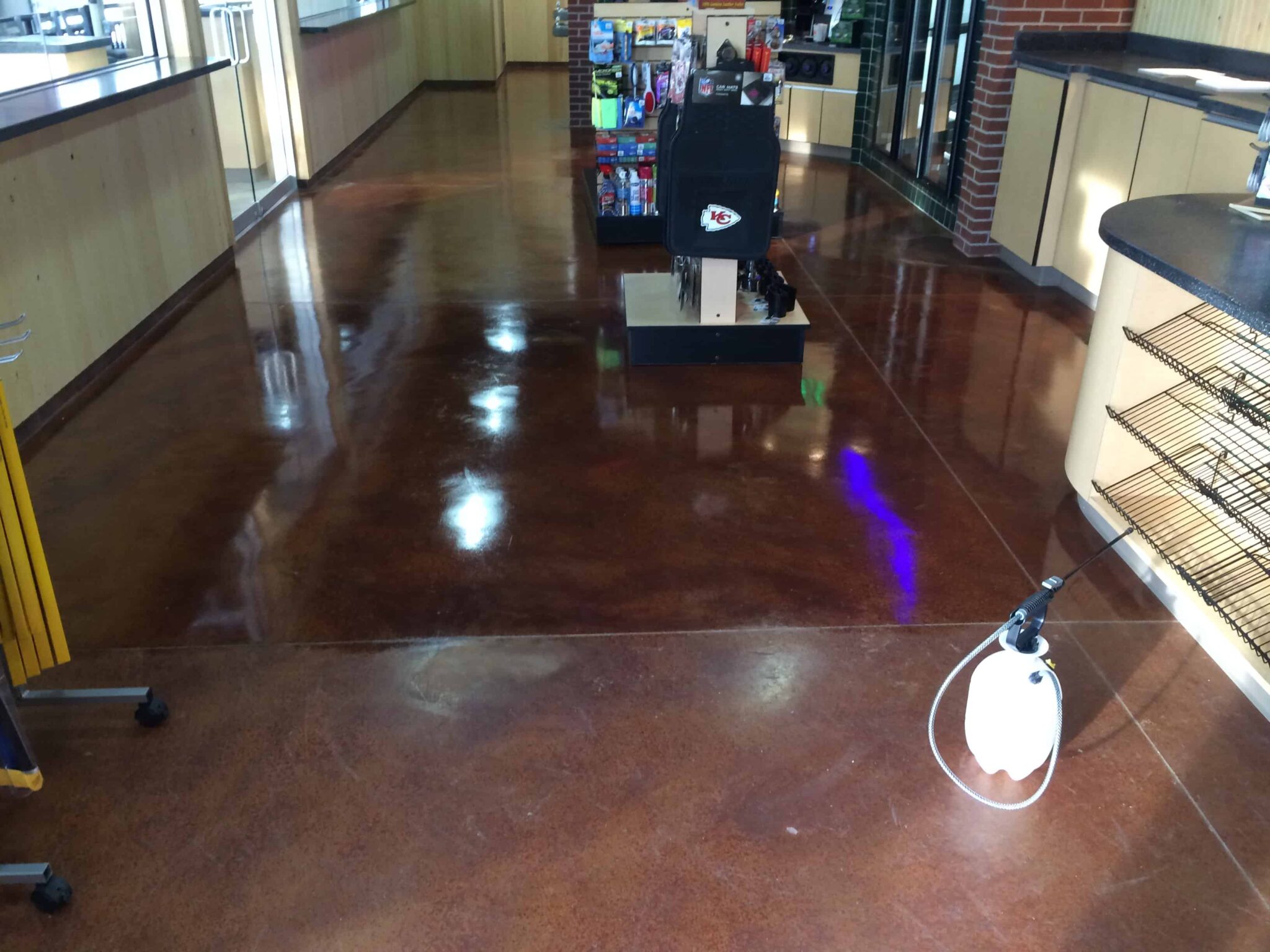Decorative Stained Dyed Concrete - Admire Concrete & Stone Solutions LLC